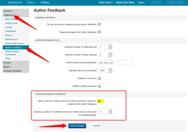 CHAIR HOW-TO: Manage Author Feedback Additional Comments | Microsoft ...