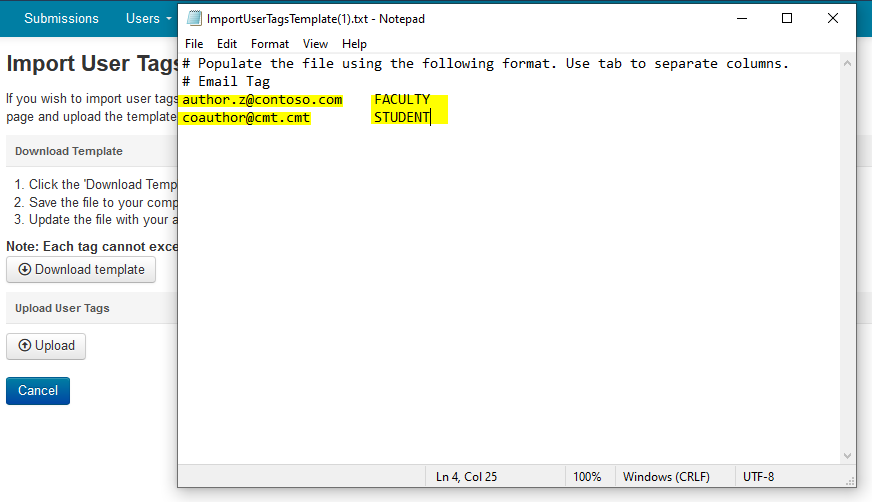 CHAIR HOW-TO: Manage Conference Users Page | Microsoft Conference Management Toolkit Documentation